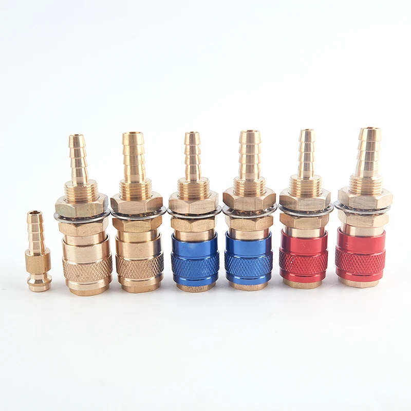 New-Water-Cooled-Gas-Adapter-Quick-Connector-Fitting-For-TIG-Welding ...
