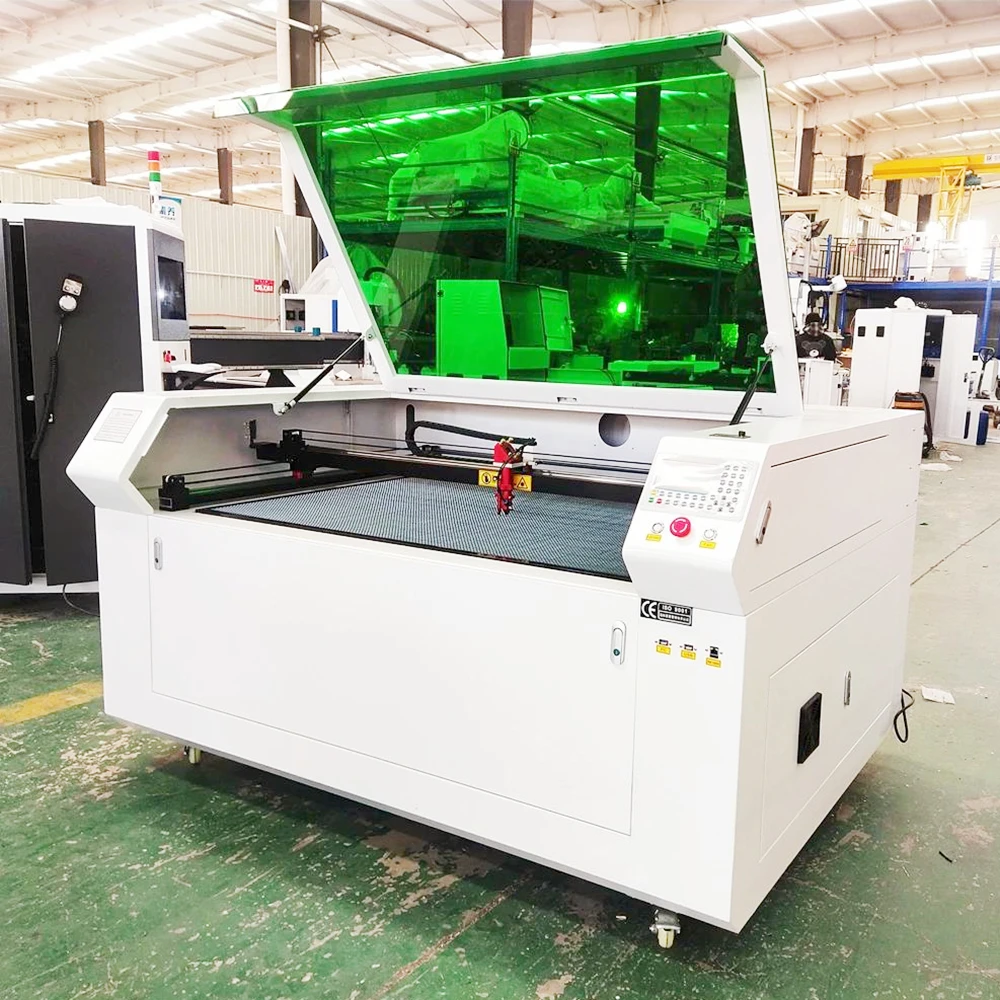 Venda-quente-M-quina-de-corte-a-laser-madeira-compensada-MDF-est-ncil ...