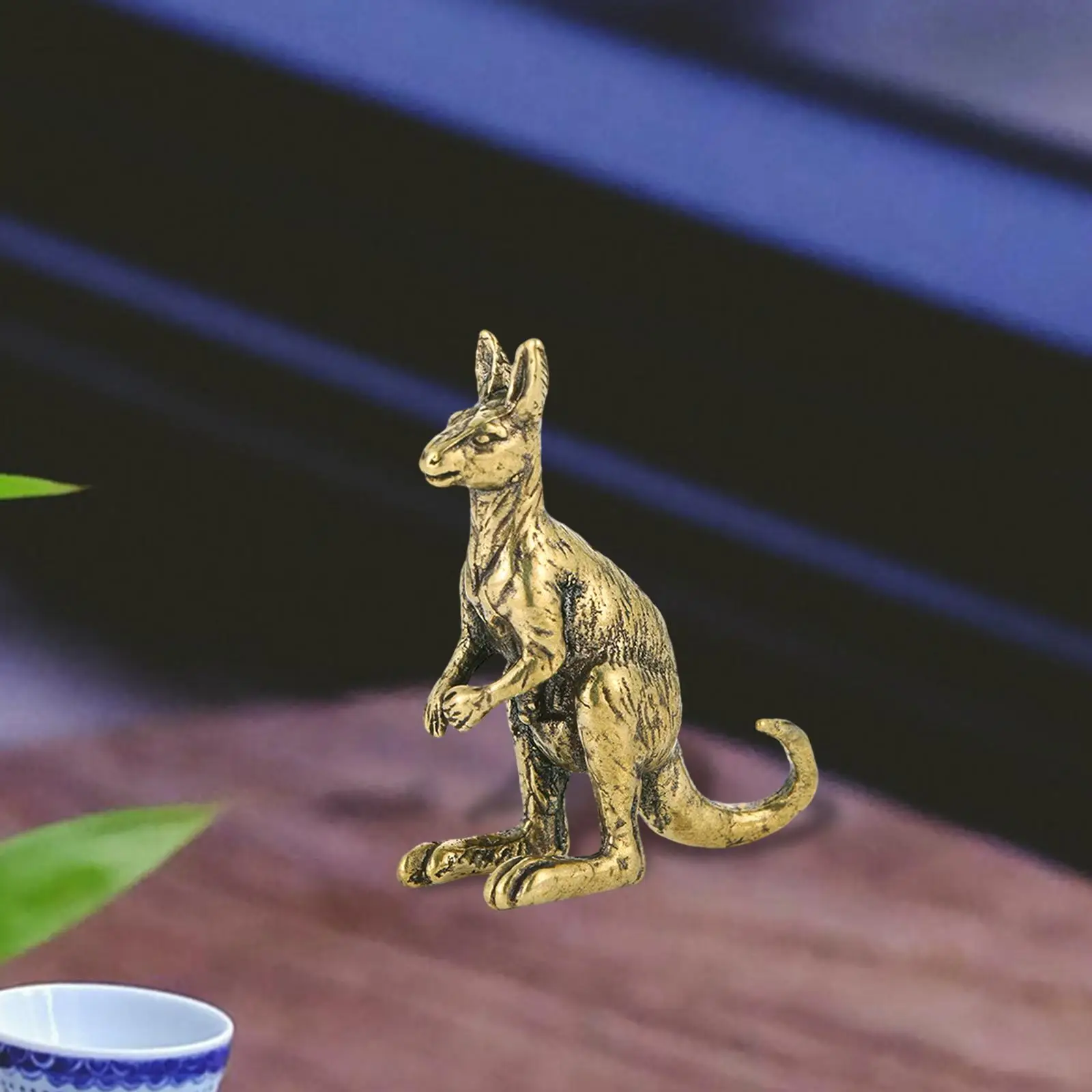 Kangaroo-Statue-Animal-Ornaments-Bronze-Kangaroo-Miniature-Figurines-for-Bathroom-Bedroom-Living ...