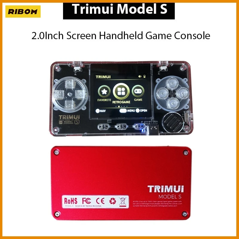 New Trimui Model S Portable Retro Handheld Game Console 2.0inch Ips ...