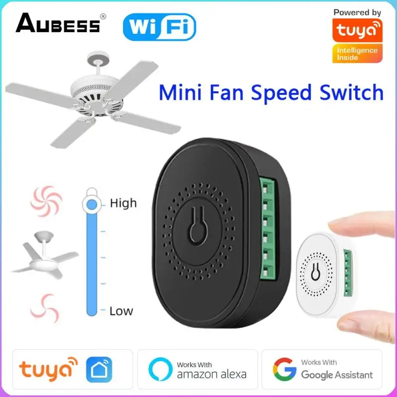 Tuya-Mini-Fan-Speed-Switch-WiFi-Ceiling-Fan-Controller-Smart-Life-APP-Remote-Timing-Voice ...