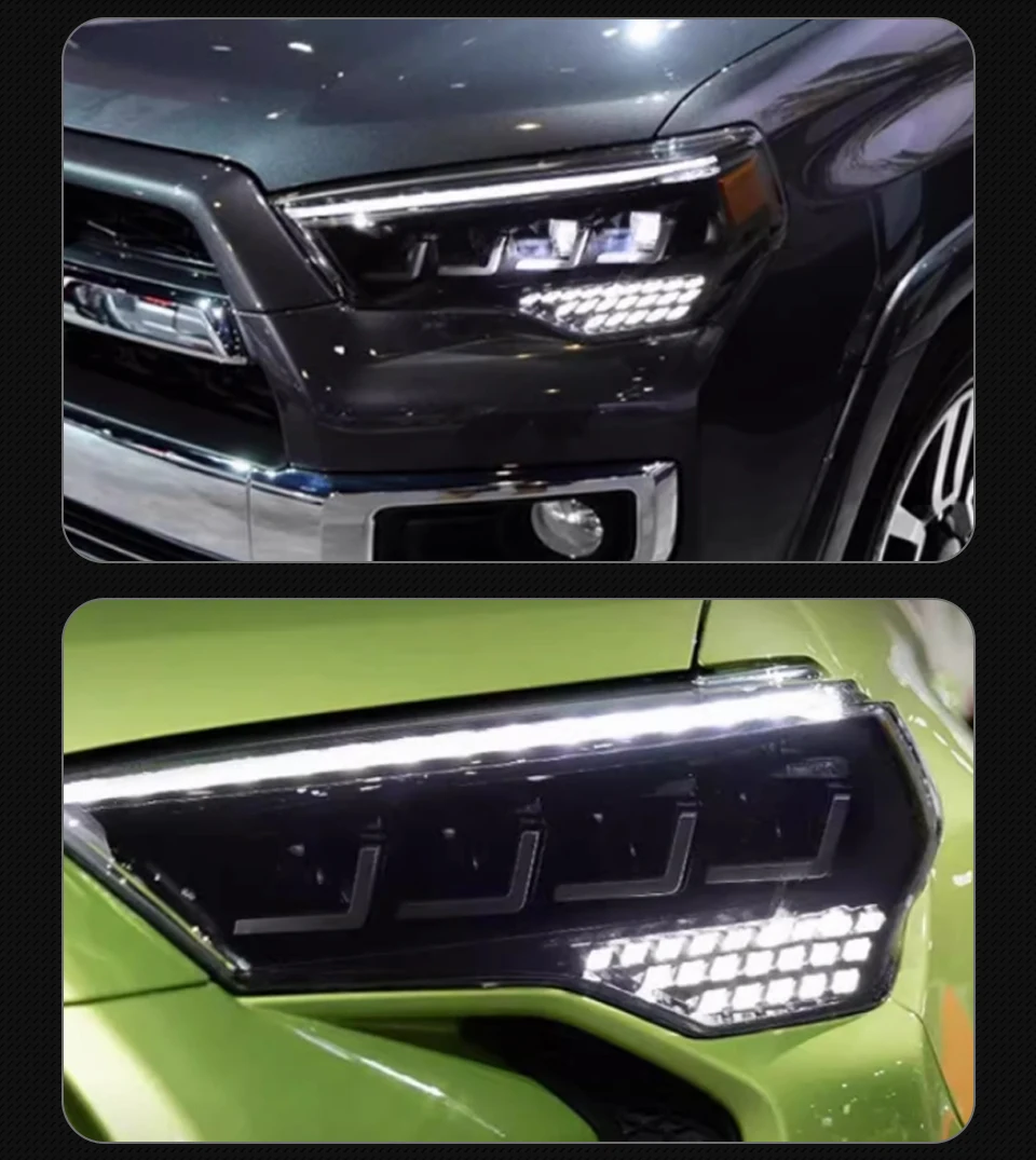 Car Styling Head Lamp for 4 Runner Headlights 2014-2020 4Runner LED He ...