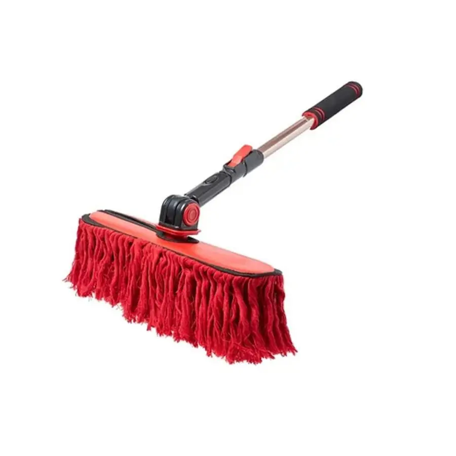 California Car Duster Triple Threat Duster with Extension Handle , Red ...