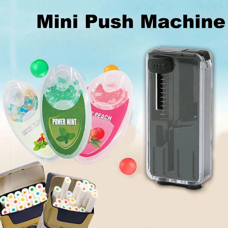 DIY-Portable-Cigarette-Explosion-Menthol-tastes-Beads-With-Pusher-Push ...
