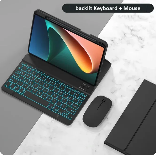 7-color Backlit Keyboard for Xiaomi Pad 6 Mi Pad 6 Pro 2023 11 inch ...