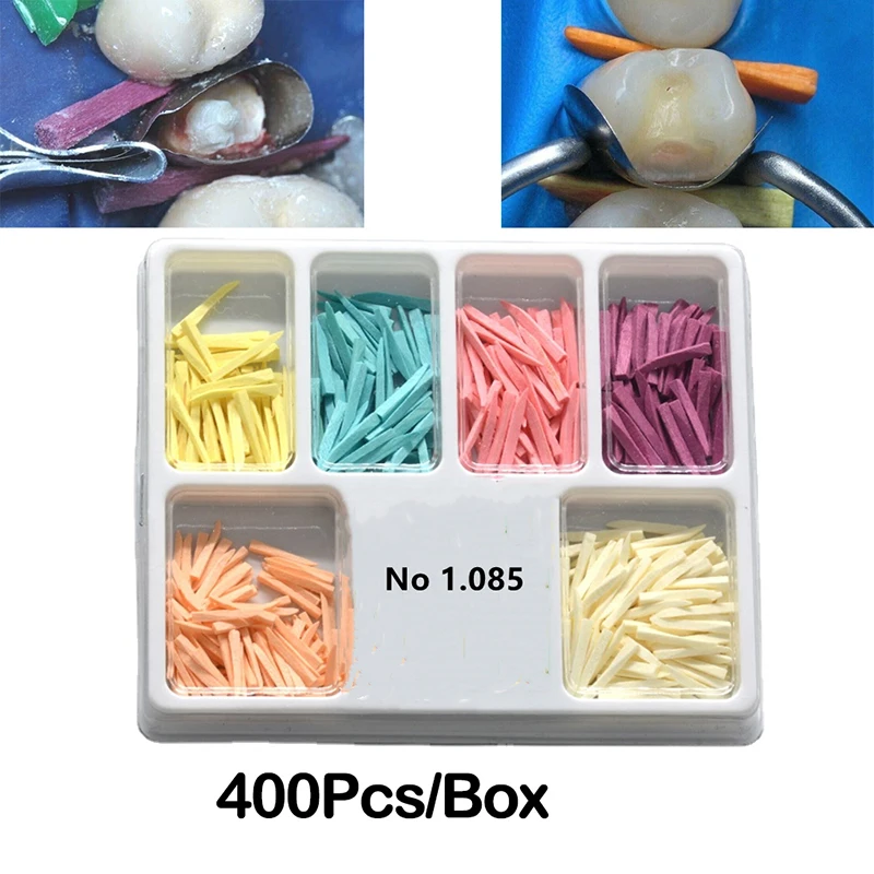Denspay-Dental-Wedges-Plastic-Dental-Fixing-Wooden-Wedges-Teeth ...