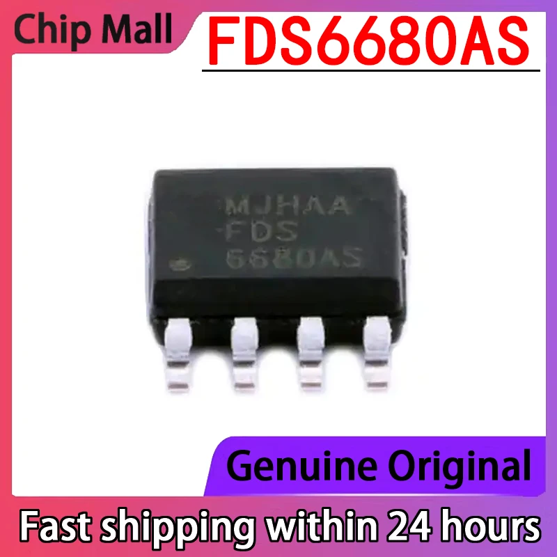 5PCS-New-FDS6680AS-Package-SOP8-N-channel-30V-11-5A-Field-effect ...