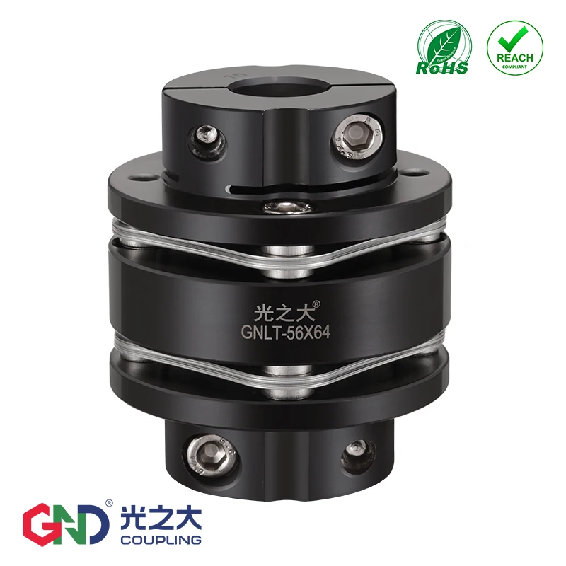Gnlt 45# Steel Stepped Double Diaphragm Clamp Series 45# Steel Shaft ...