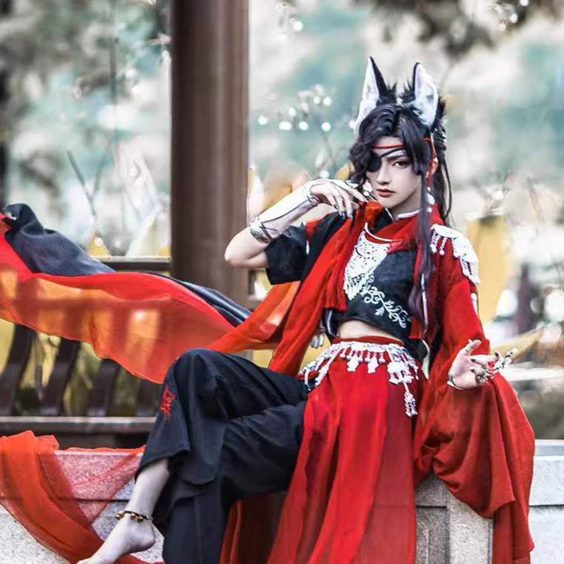 Hua Cheng Tian Guan Ci Fu Cosplay Costume Anime Heaven Official's Bless ...