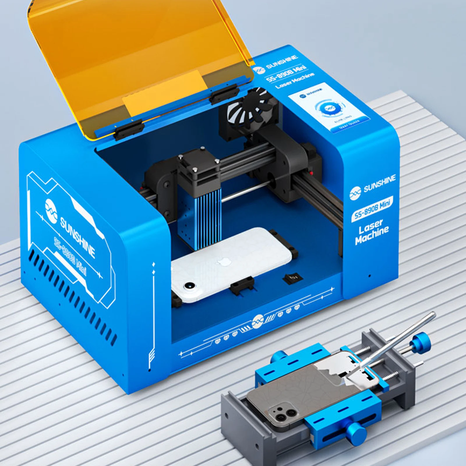 SUNSHINE SS-890B Mini Laser Machine LCD Screen Separation tools For ...