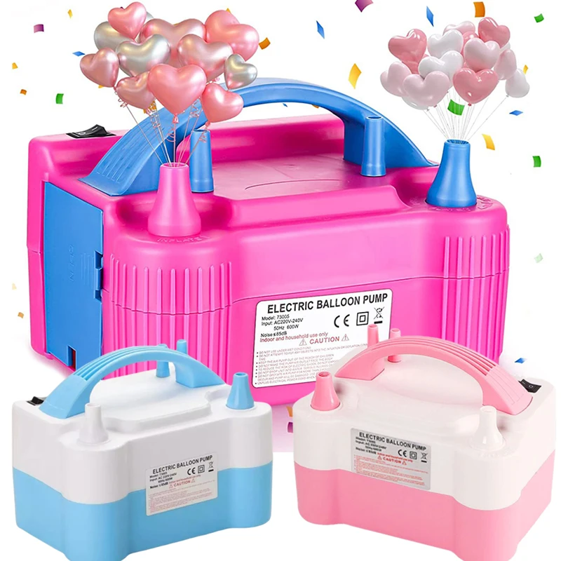 Weihnachten Pumpe Elektrische Fan Dual Düse Tragbare Ballon Inflator ...