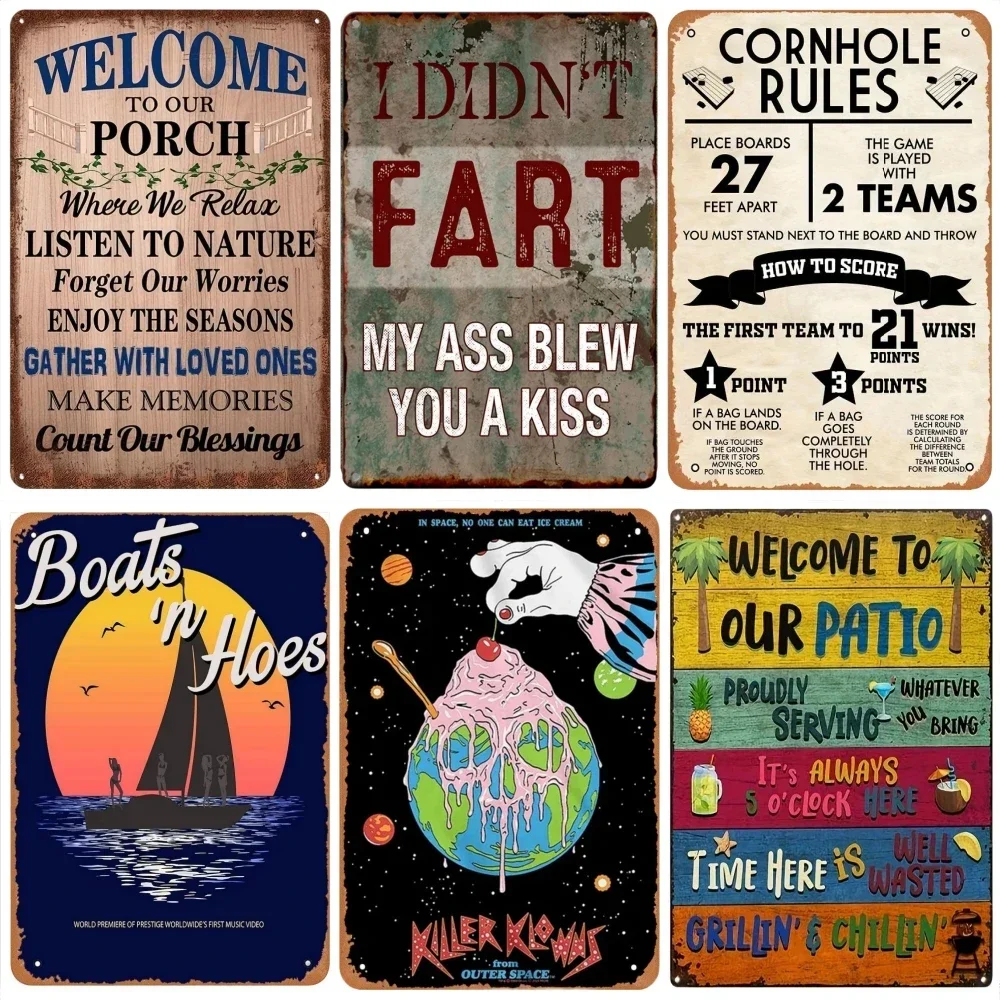 Funny-Room-Rules-Metal-Tin-Signs-Retro-Wall-Decor-For-Home-Man-Cave ...