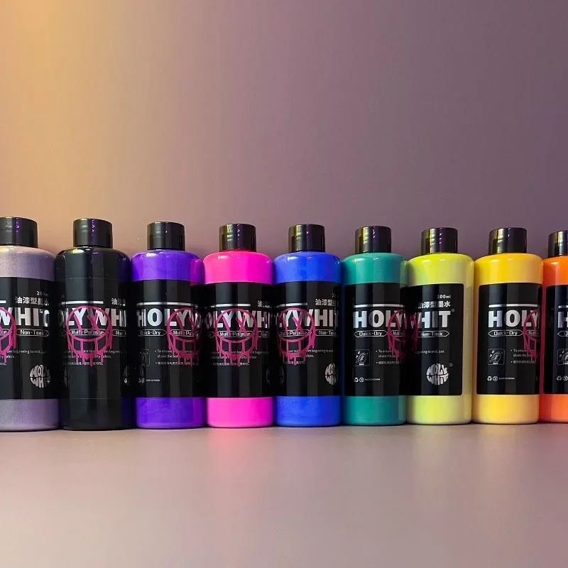200ML-Graffiti-Paint-Pen-Ink-28-Colors-Oil-based-Waterproof-and-Light ...