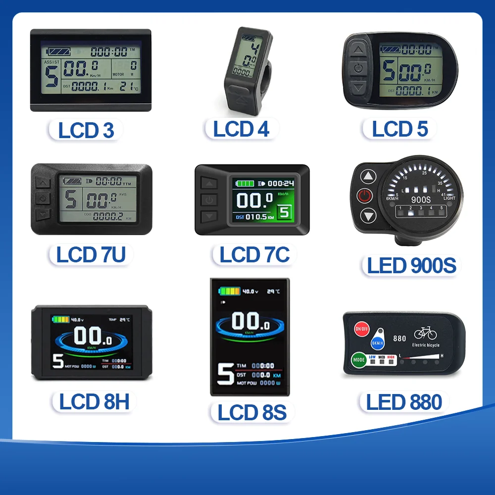 KT-Electric-Bicycle-Display-24V36V48V72V-LCD3-LCD4-LCD5-LCD7U-LCD7C ...