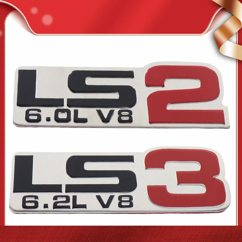 LS2-6-0L-V8-LS3-6-2L-V8-Engine-Car-Fender-Side-trunk-Nameplate-Decal ...
