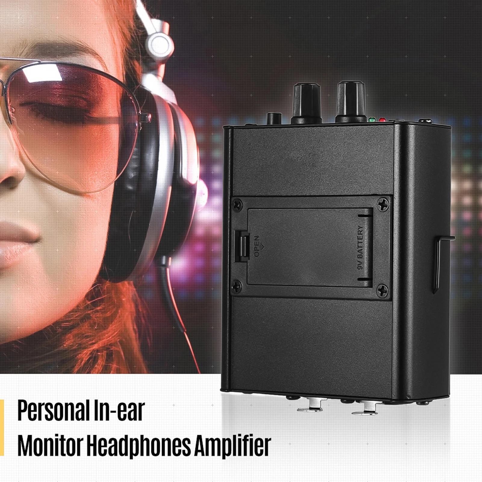 Personal-In-ear-Monitor-Headphones-Earphones-Amplifier-Amp-with-XLR ...