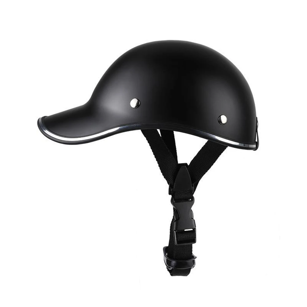Open-Face-Motorcycle-Helmet-Baseball-Cap-Half-Helmets-For-Men-Women ...