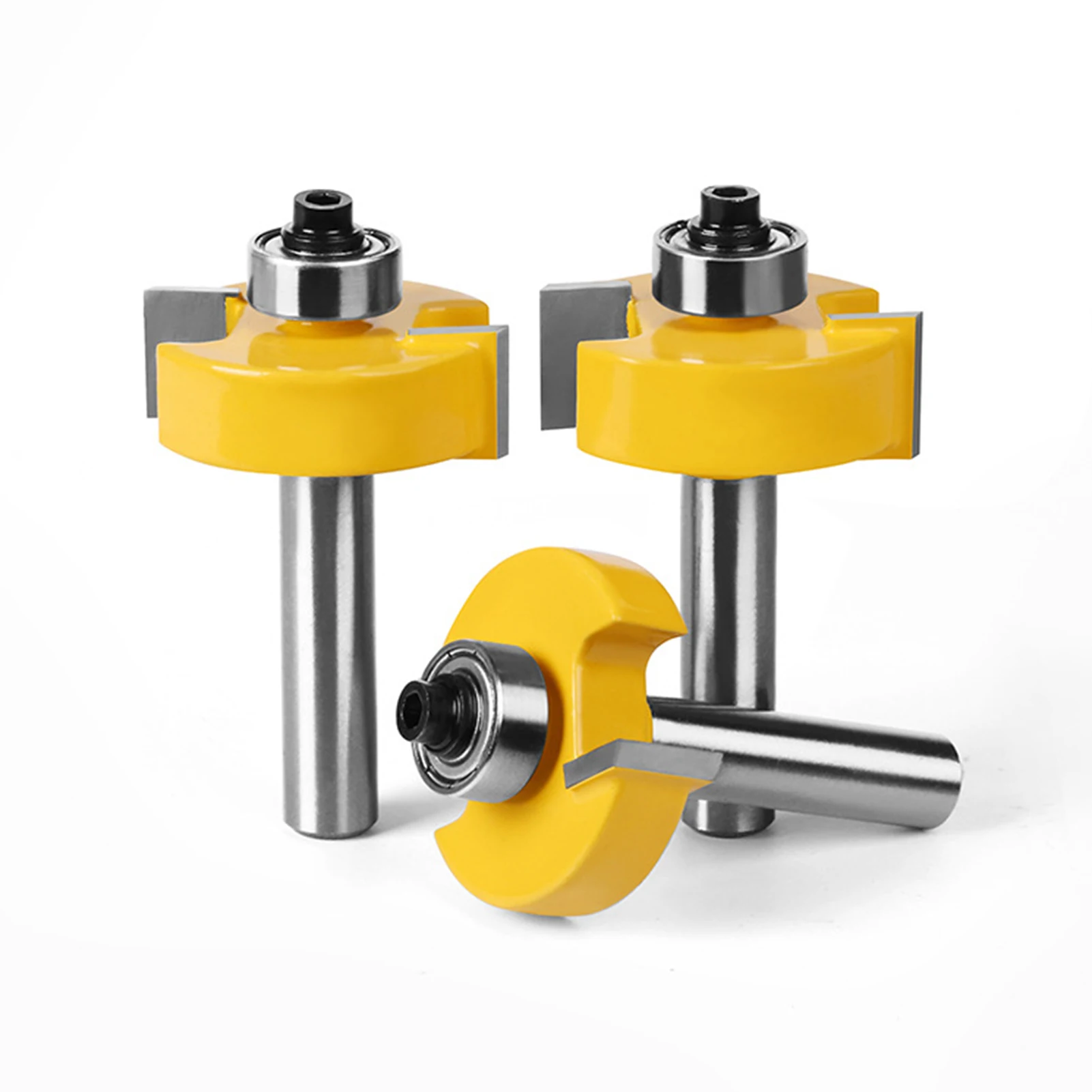 5Pcs-8mm-Wood-Slotting-Milling-Cutter-Shank-T-Slot-Router-Bit-With ...