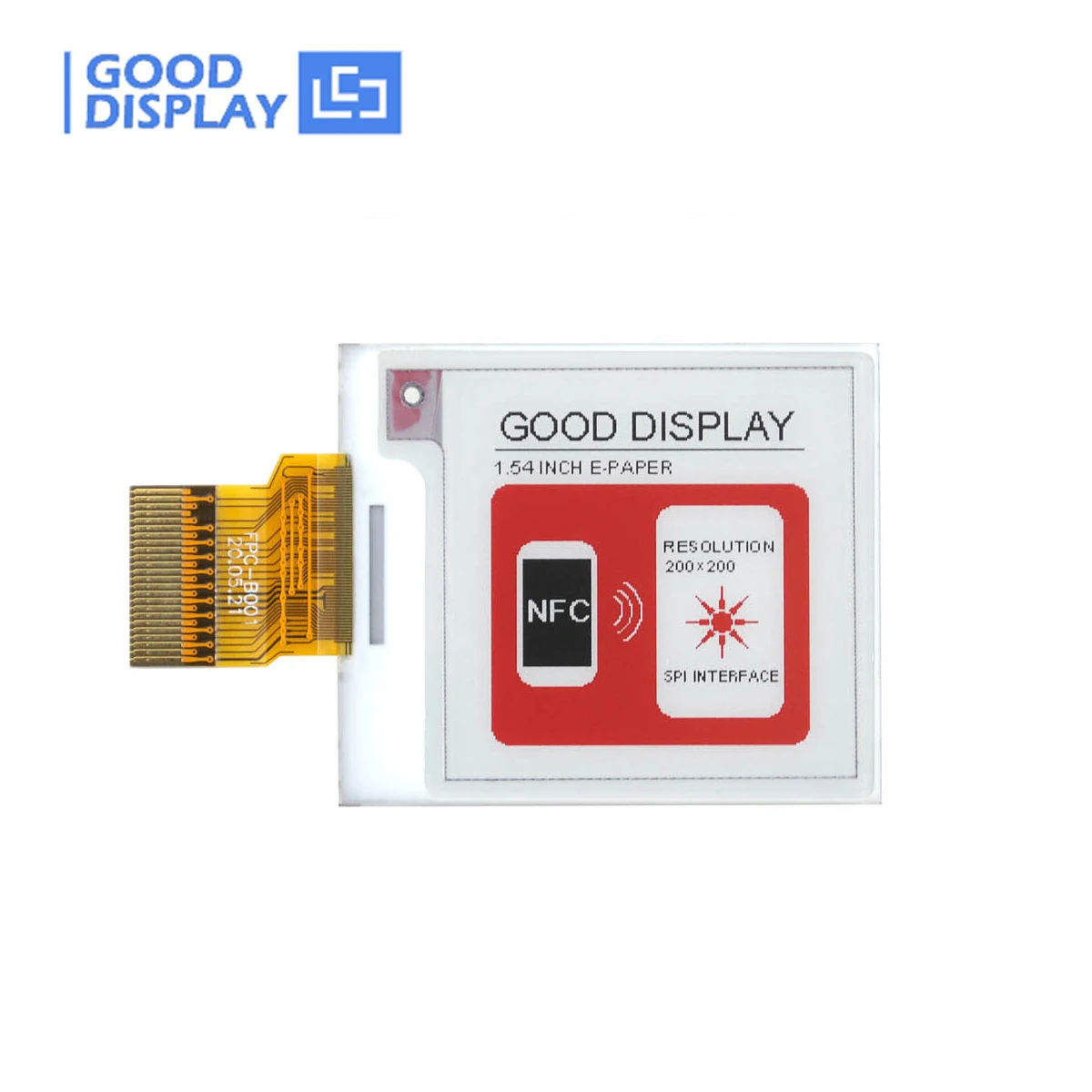 E-paper-Display-Price-Tag-ESL-Color-1-54-Inch-200x200-SSD1681-EPD-Panel ...