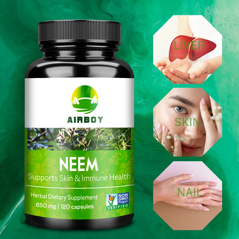 Organic-Neem-Supplement-Supports-Skin-Immune-and-Liver-Health-and ...