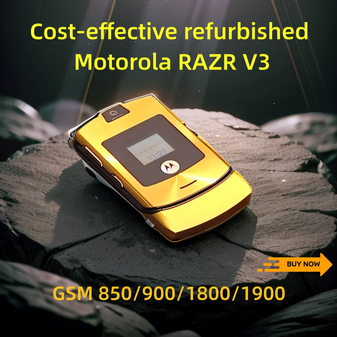 Motorola-Folding-Clamshell-Mobile-Phone-Conveniente-Motorola-RAZR-V3 ...