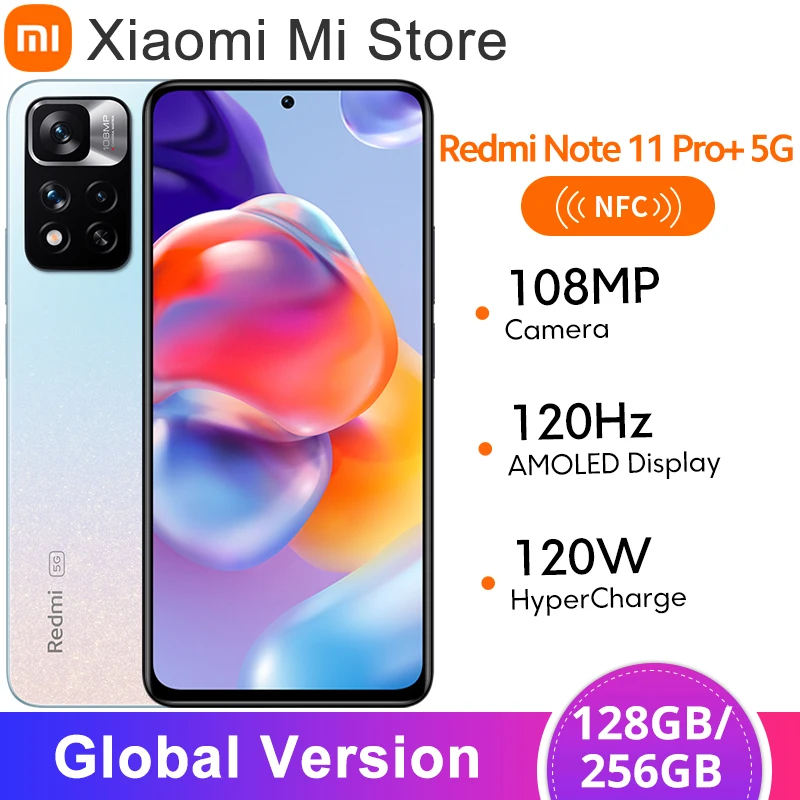 Global-Version-Xiaomi-Redmi-Note-11-Pro-5G-128GB-256GB-Dimensity-920 ...