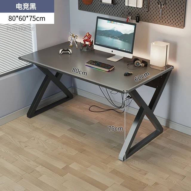 Bedroom Desktop Computer Desks Modern Office Desks Chair Set Simple ...