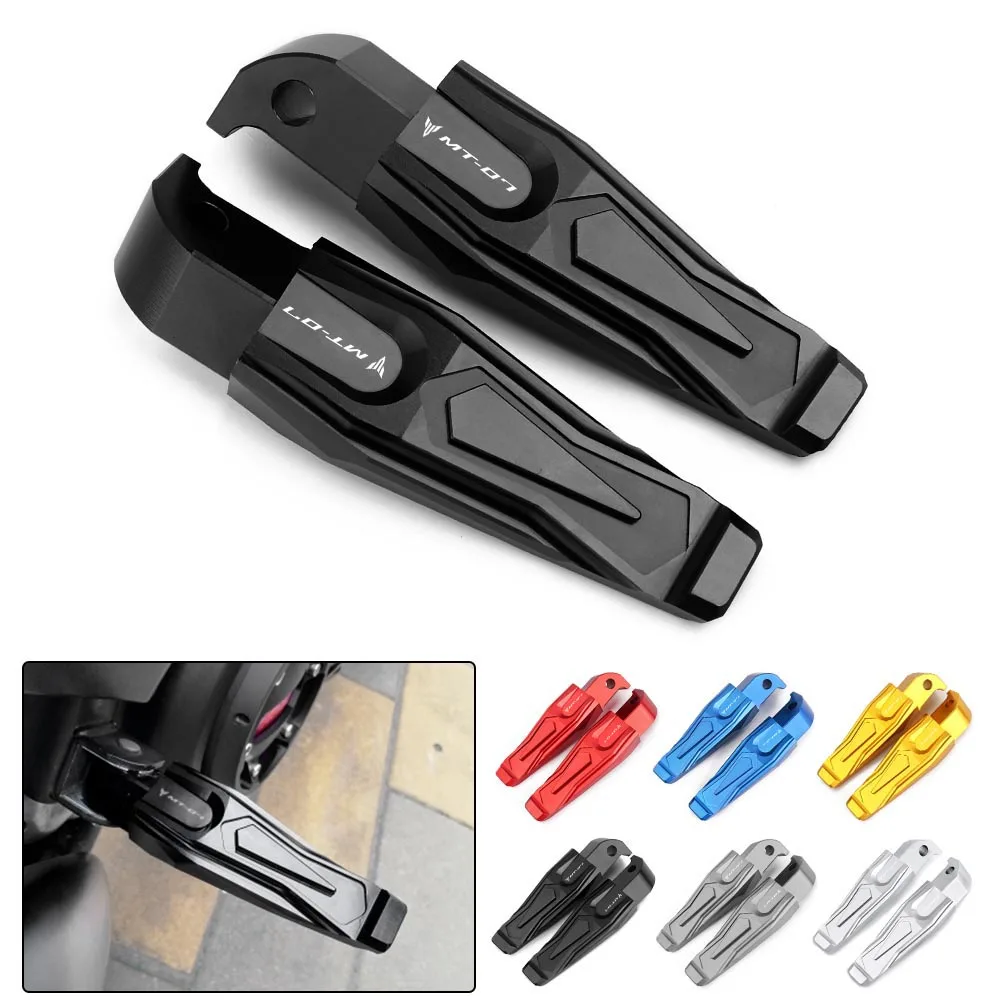 2024-MT-07-Motorcycle-Accessories-Rear-Passenger-Foot-Rests-Pegs ...