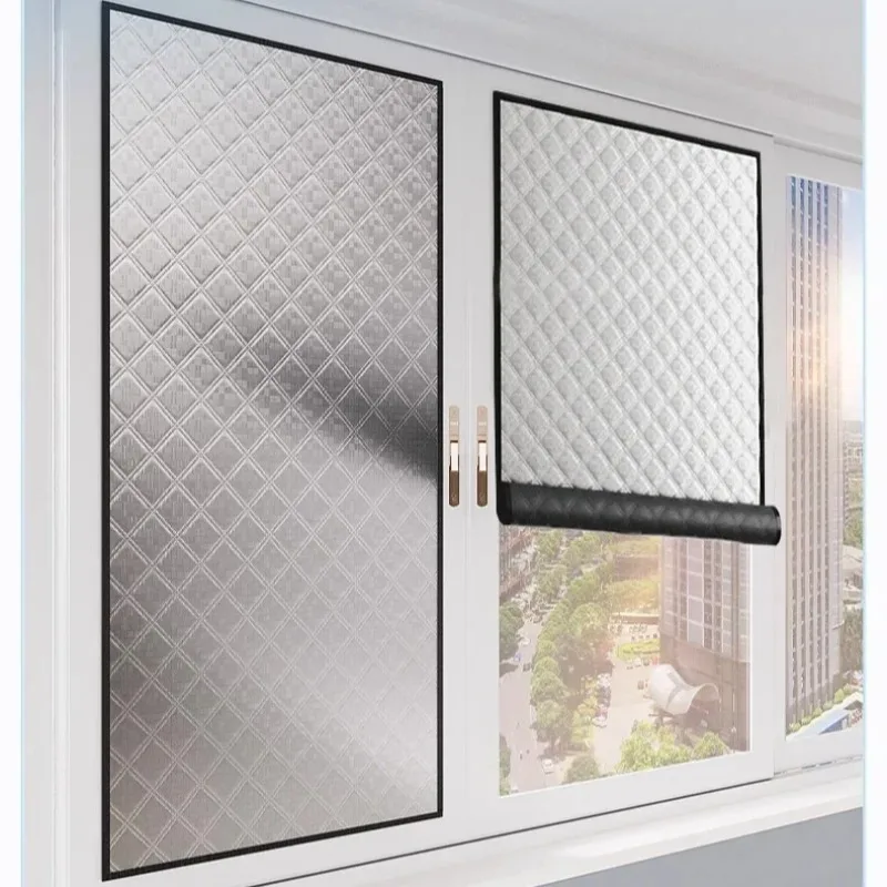 Windproof and Warm Curtains, Winter Windproof, Bedroom, Insulation Film ...
