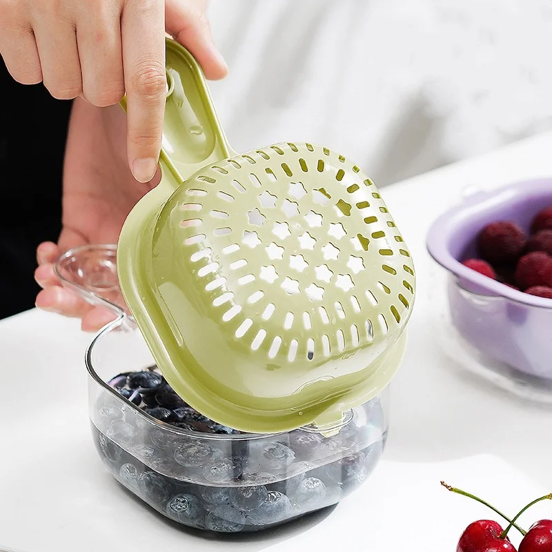 1pc-Dual-Layer-Fruit-Strainer-Basket-with-Handle-Shake-Cleaning-Drain ...