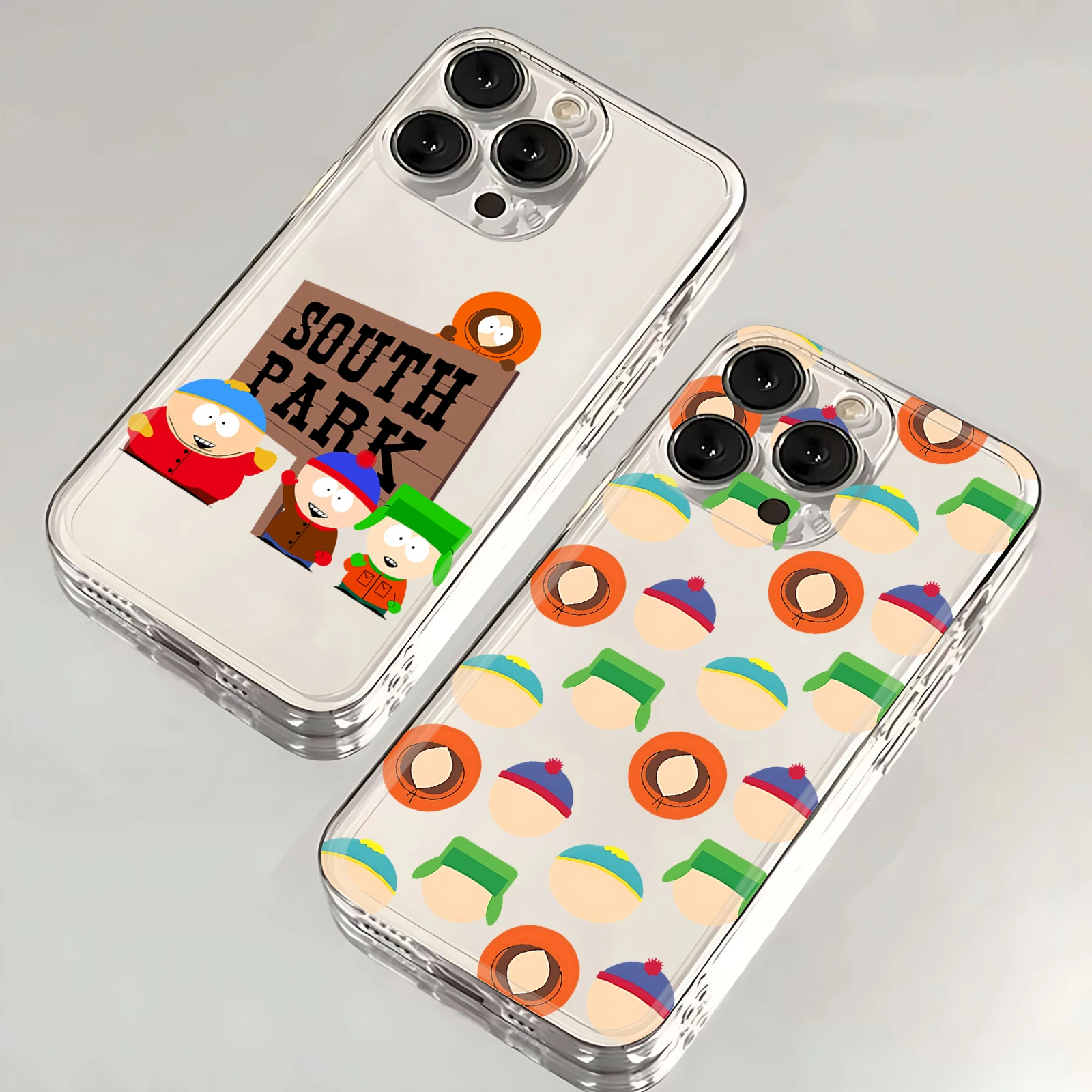 Funda de teléfono divertida S-South-Park para iPhone 16 15 14 13 12 11 ...