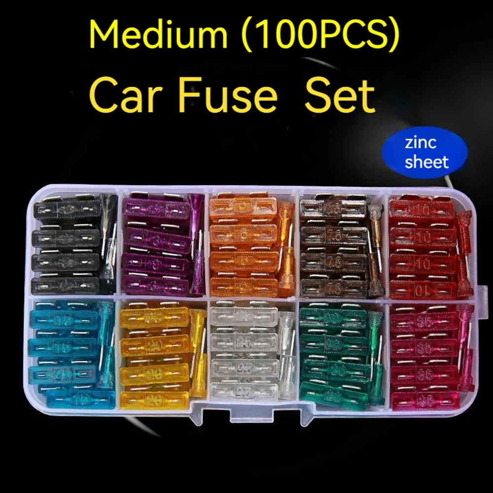 50PCS-Car-Fuse-Set-5A-35A-Automotive-Mixed-Pack-Fuses-Inspection ...
