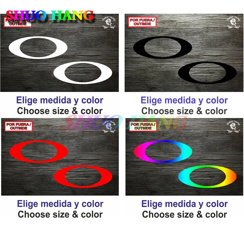 Oakley's' Helmet Casco Car Sticker Vinyl Car Accessories Window Racing ...