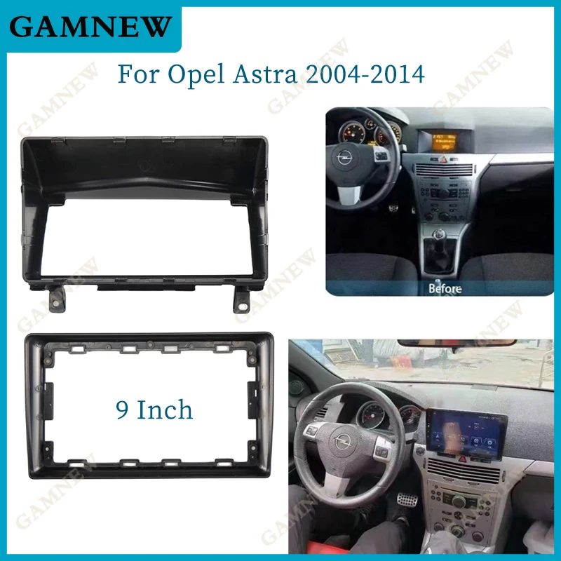 9-Inch-Car-Frame-Fascia-Adapter-Canbus-Box-Android-Radio-Dash-Fitting ...