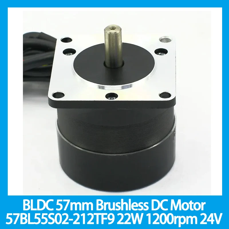 BLDC-57mm-Brushless-DC-Motor-57BL55S02-212TF9-22W-1200rpm-24V-Brushless ...