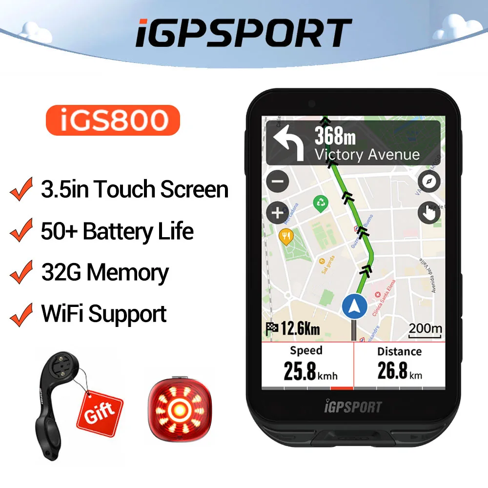 Igp-sport-igs800-Touchscreen-Fahrrad-Computer-profession-elle-GPS ...