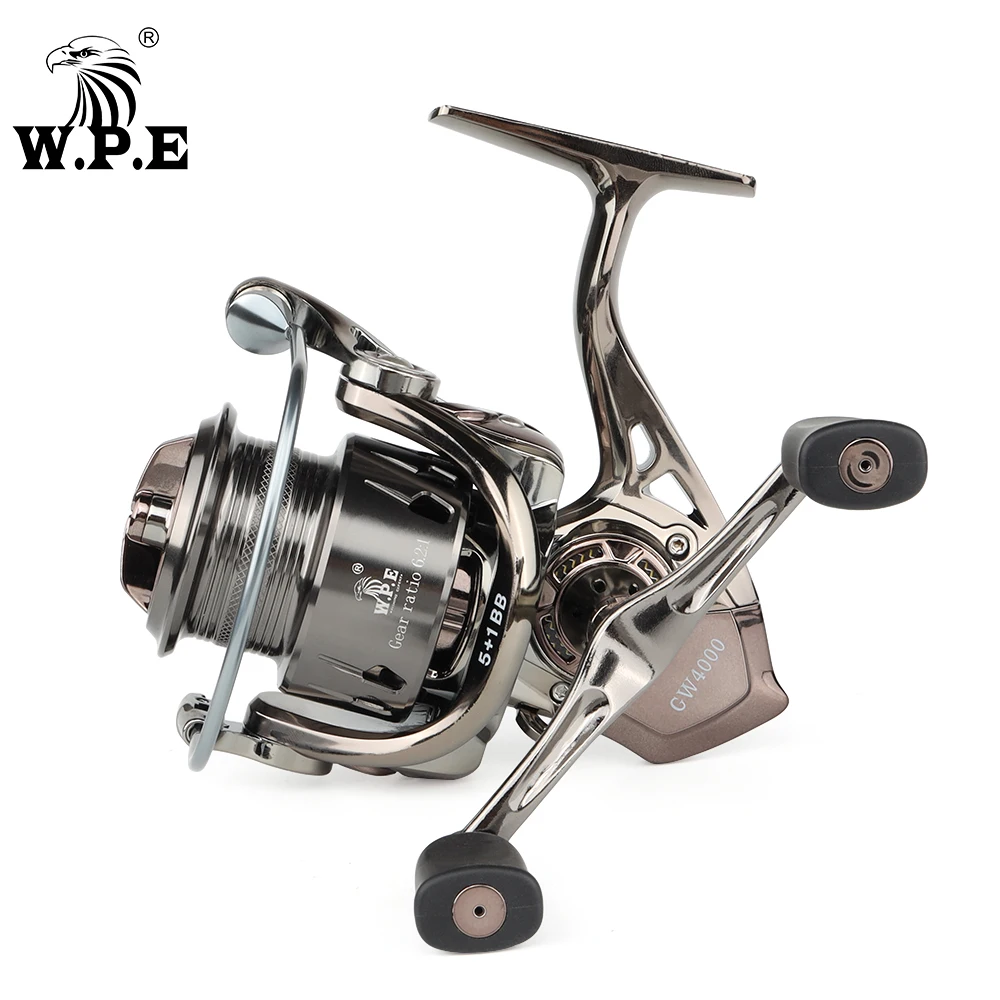 W-P-E-GW-Spinning-Fishing-Reel-1500-2500-3500-4000-Hi-Speed-Gear-Ratio ...