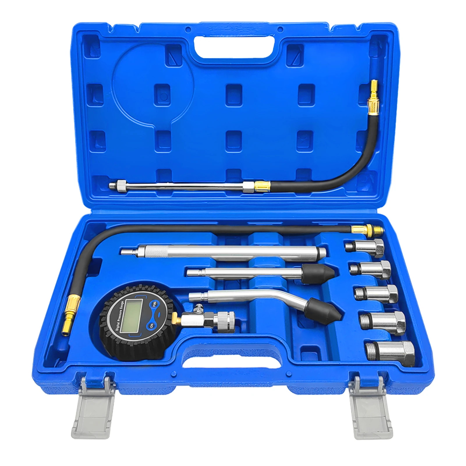 Cylinder-Compression-Tester-11pcs-Engine-Cylinder-Pressure-Detection ...