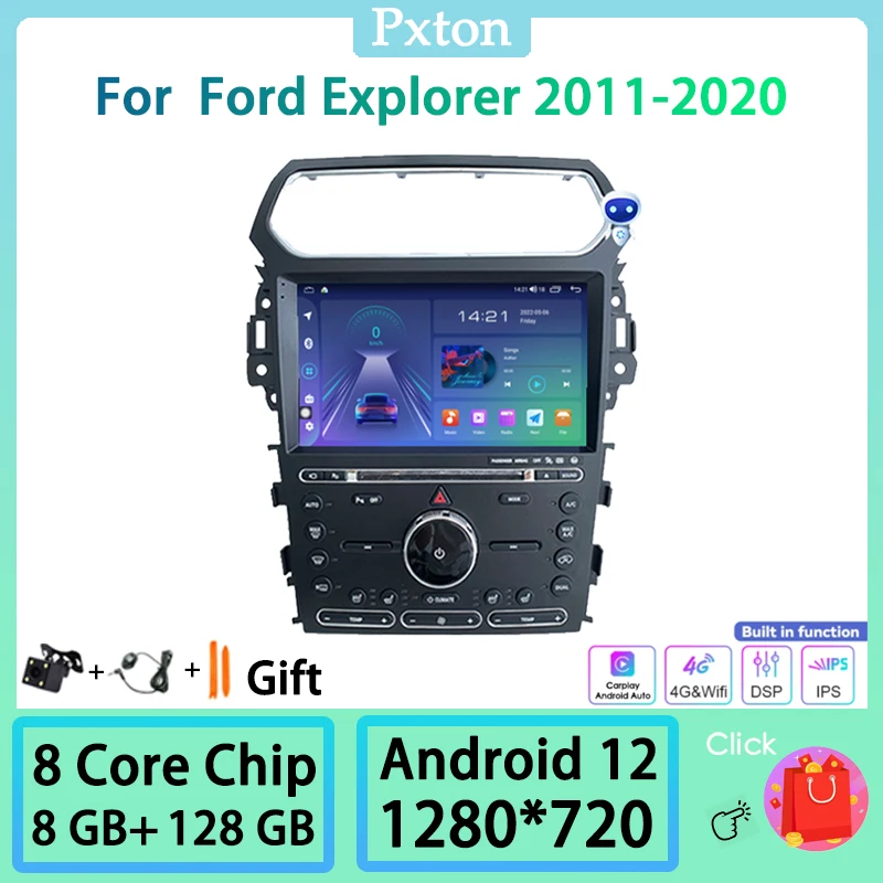 Pxton-Android-Touch-Screen-Car-Radio-Stereo-Multimedia-Player-For-Ford ...
