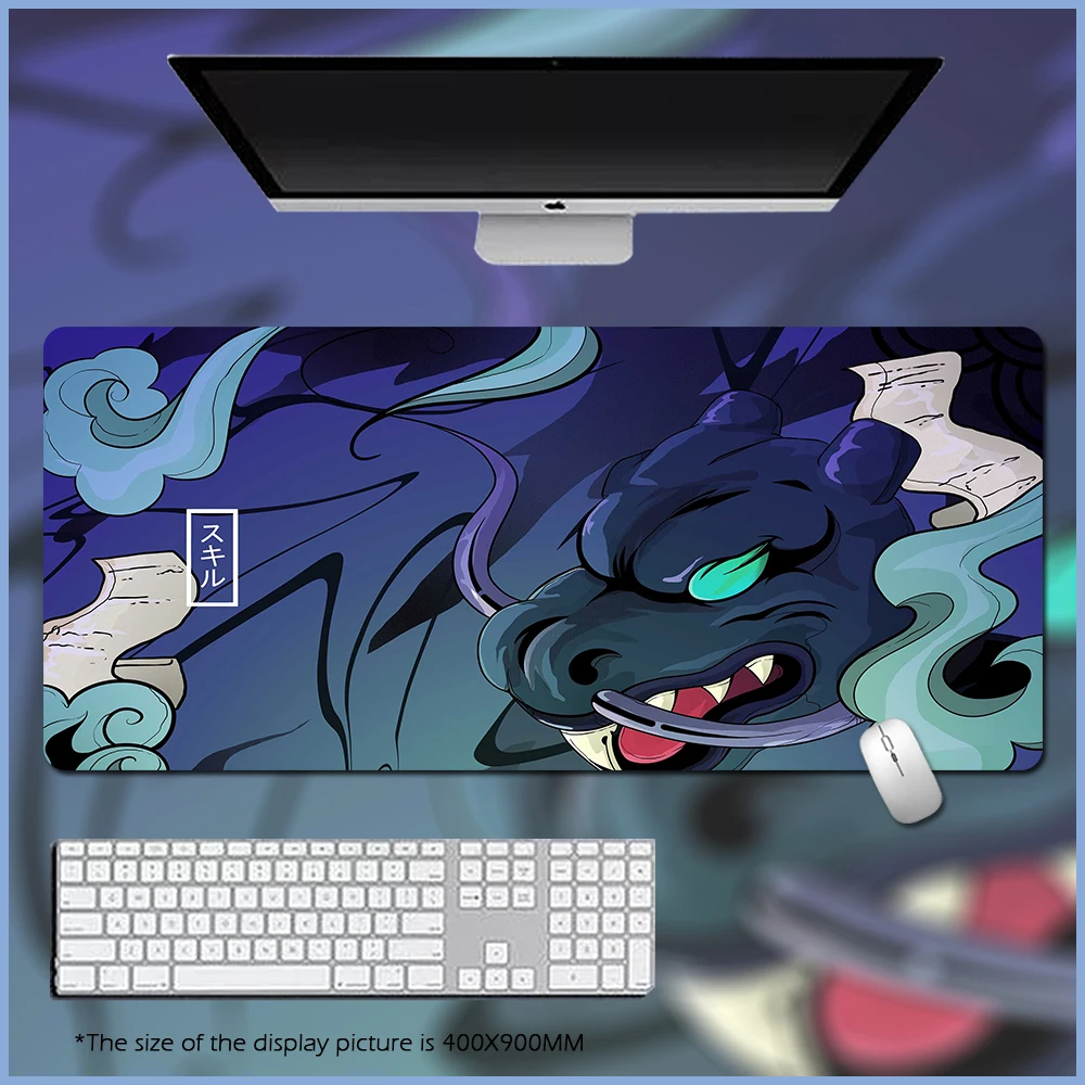 Large Mousepad XXL Chinese Dragon Mouse Pad Keyboard Gaming Accessories ...