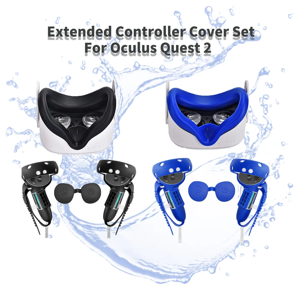 Cubierta-facial-de-silicona-para-Oculus-Quest-2-accesorios ...