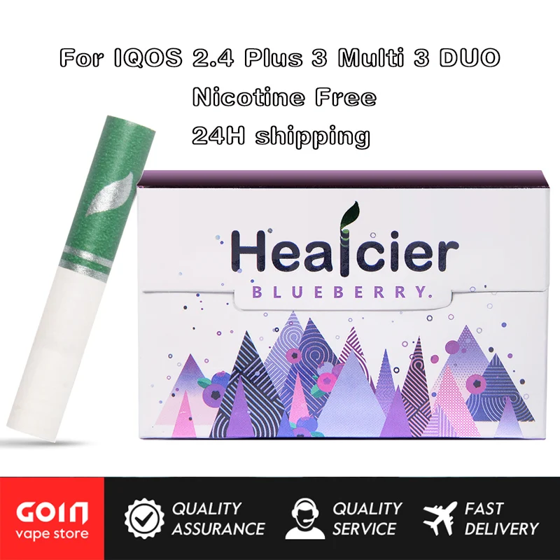 Healcier 3/10 Packs Nicotine Free Heating Rod Heated Tobacco Tea Sticks ...