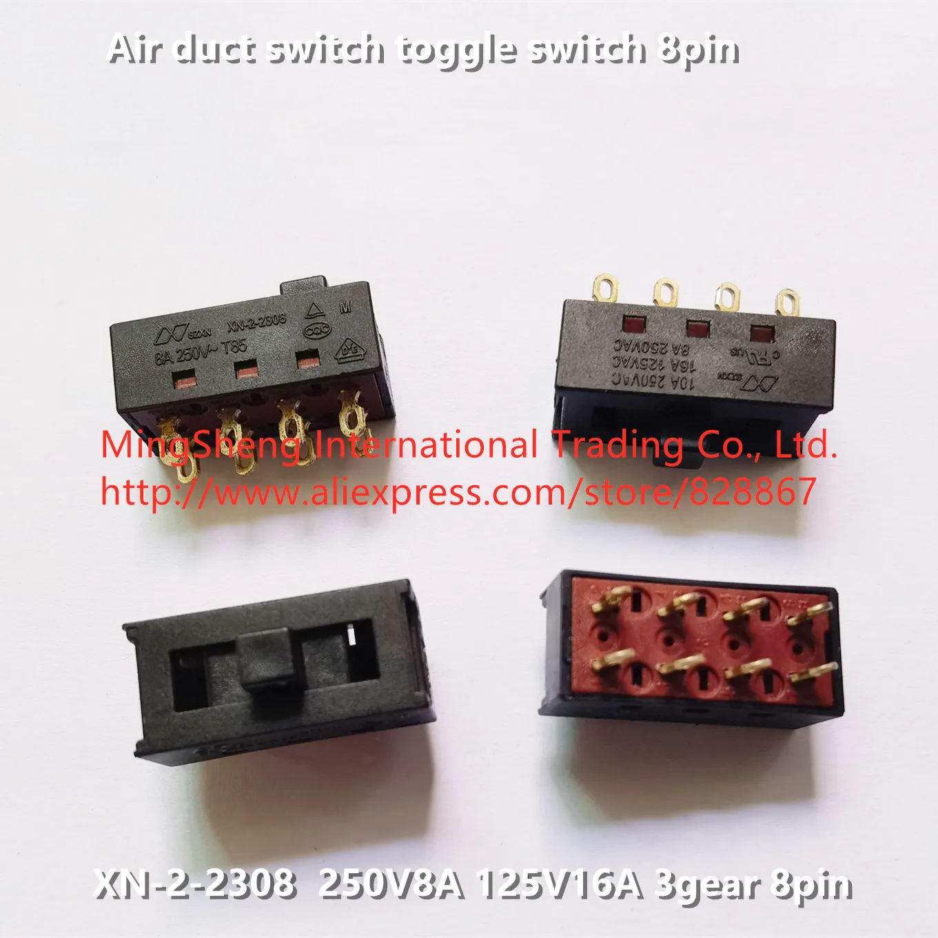 Original-new-100-3gear-8pin-air-duct-switch-toggle-switch-XN-2-2308 ...