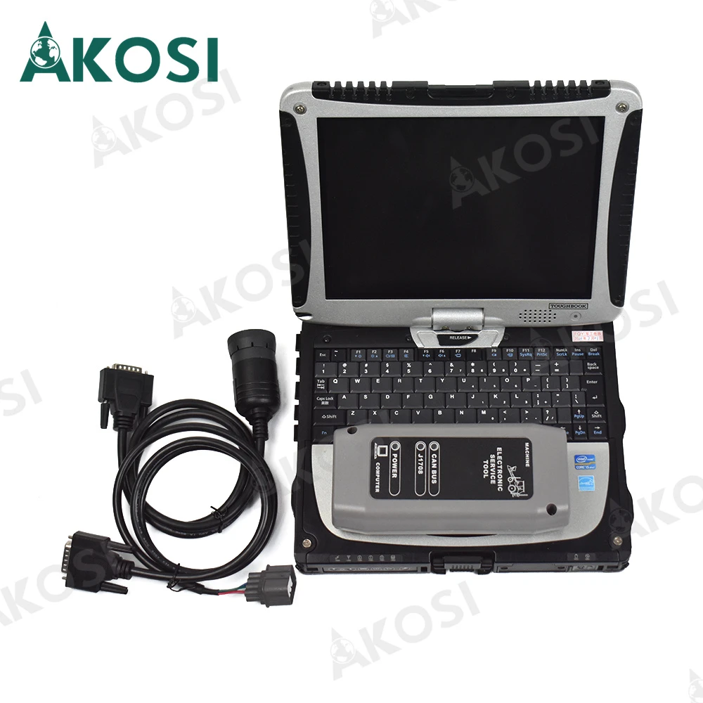 Laptop CF19 CF-19 diagnostic tool for JCB Electronic Service Tool JCB ...