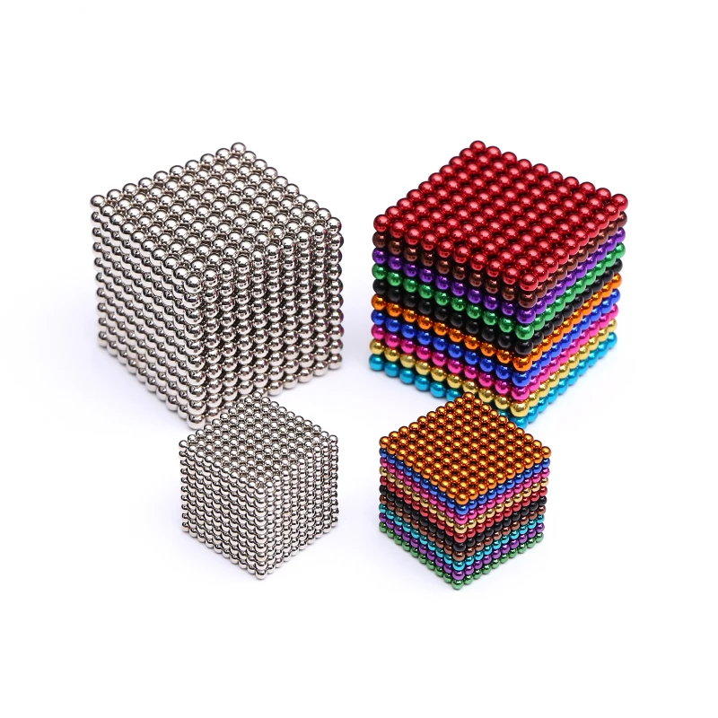 3 5MMmagneta bola de brinquedo pilka bloko magnete & Bolas Bloko Beads ...