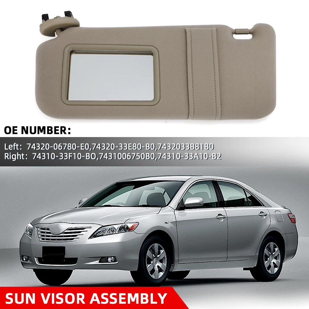 Sun-Visor-Without-Light-For-Toyota-Camry-2007-2008-2009-2010-2011-74310 ...