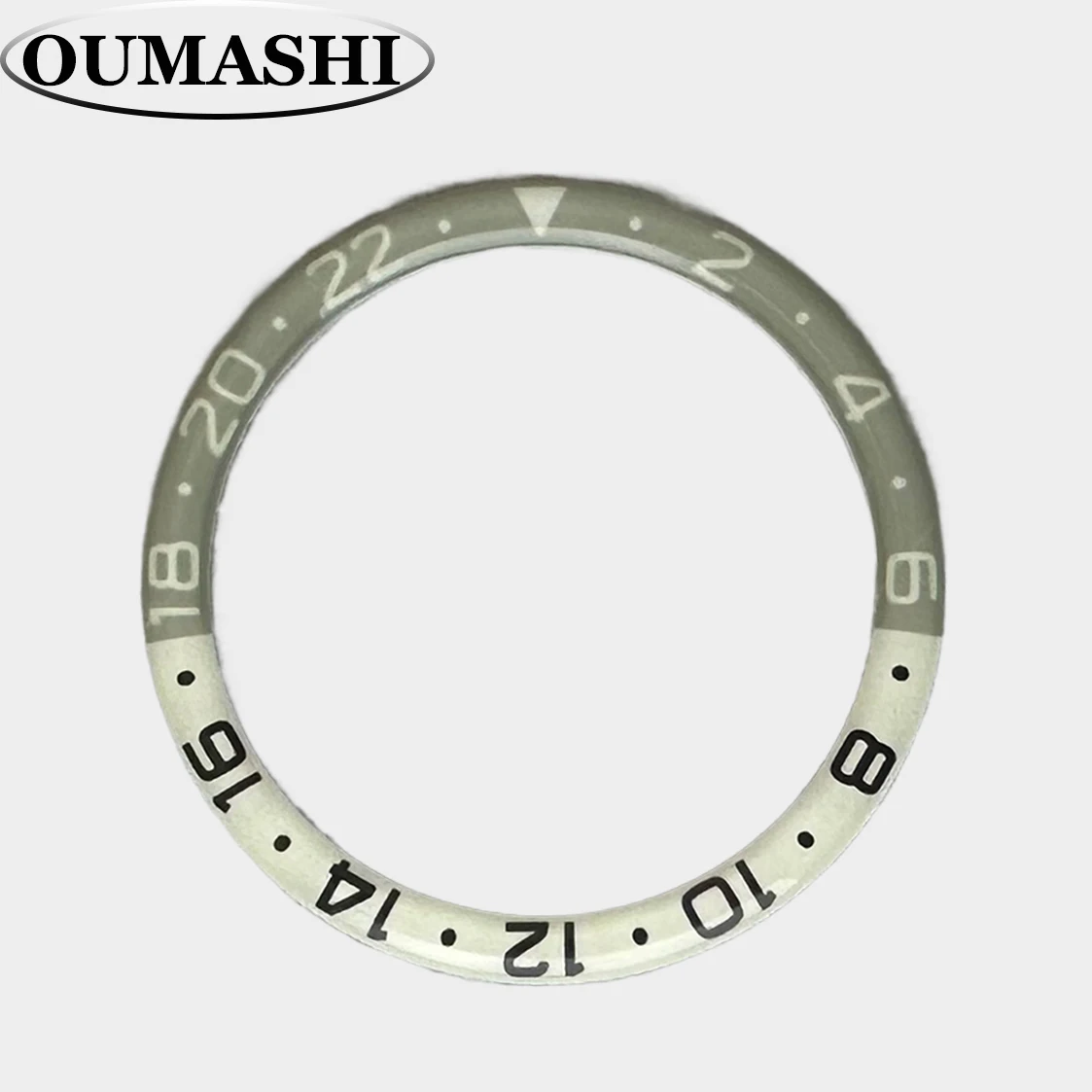 38mm-Luminous-Watch-Bezel-for-Diving-Watches-Modified-Part-Resin-Insert ...