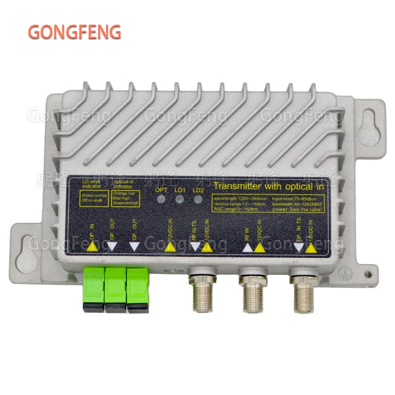 Mini-FTTH-CATV-SC-APC-Optical-Transmitter-Two-Way-Output-2-10dBm-Feed ...