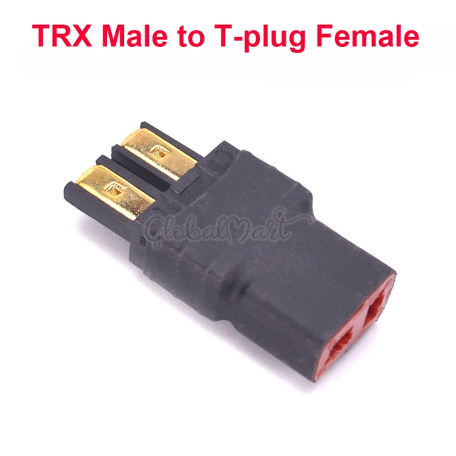 T Deans Plug Male Female To TRX Battery Connector Adapter For TRX RC Lipo Battery Parts