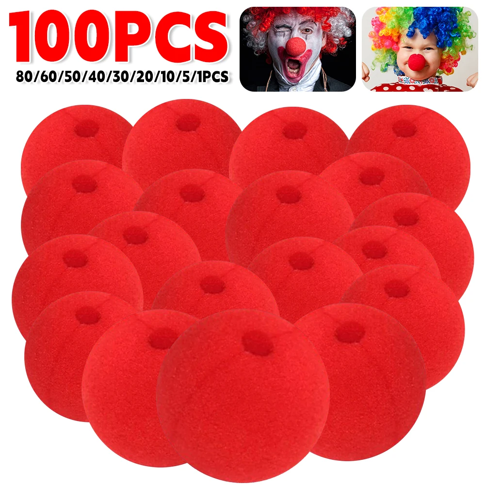 1-100PCS-Sponge-Brother-Magic-Tricks-Red-Sponge-Balls-Halloween-Costume ...